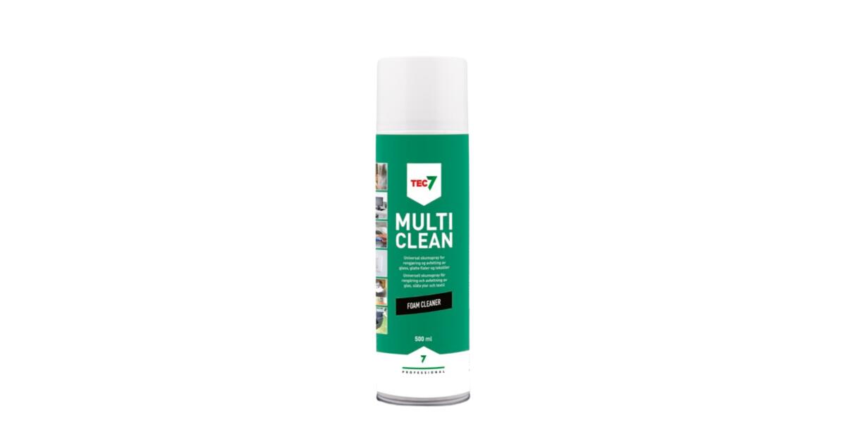 Tec7 Skumspray multiclean avfetter og rengjører | Maxbo Proff