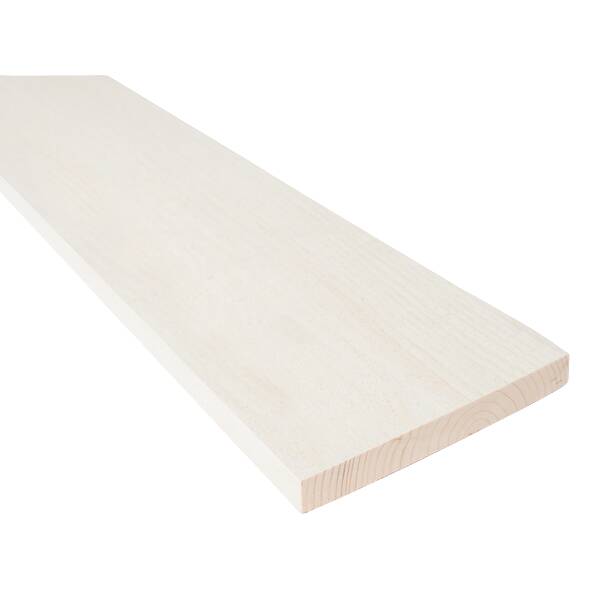 Bergene Holm Kledning rektangulær grunnet gran 22x173 mm klasse 1 hvit ...