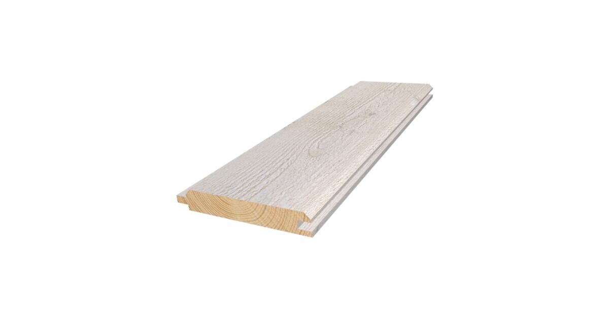 Moelven Kledning profilert grunnet gran 22x120 mm falset sporpanel ...