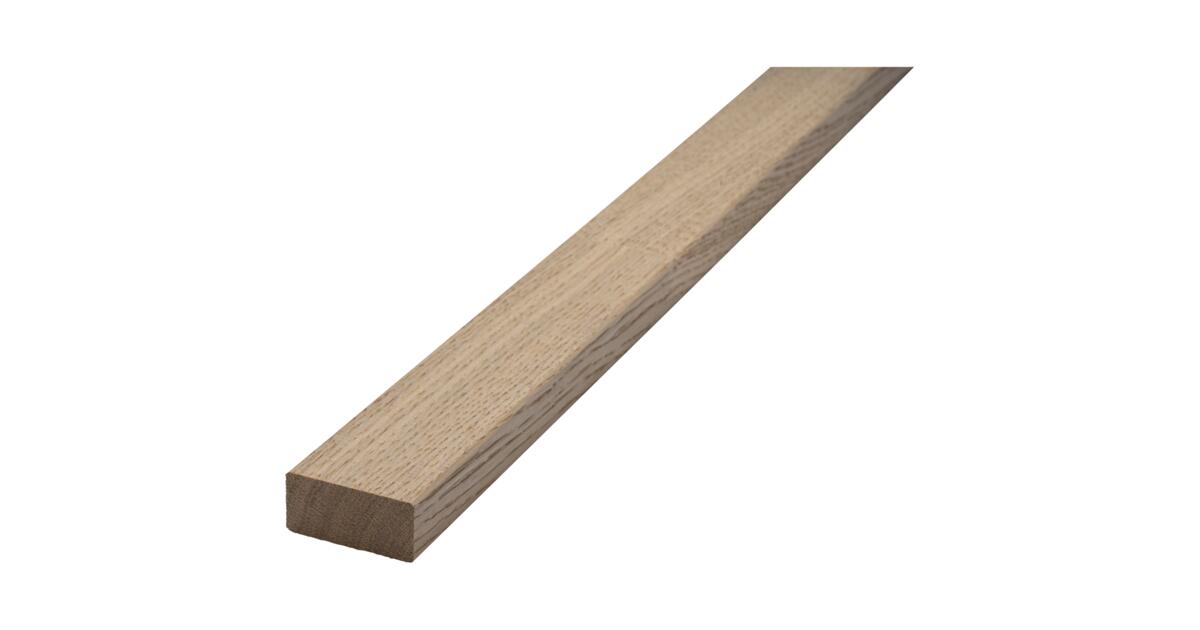 Protre Spile lakkert eik 21x43 mm hvitpigmentert | Maxbo Proff