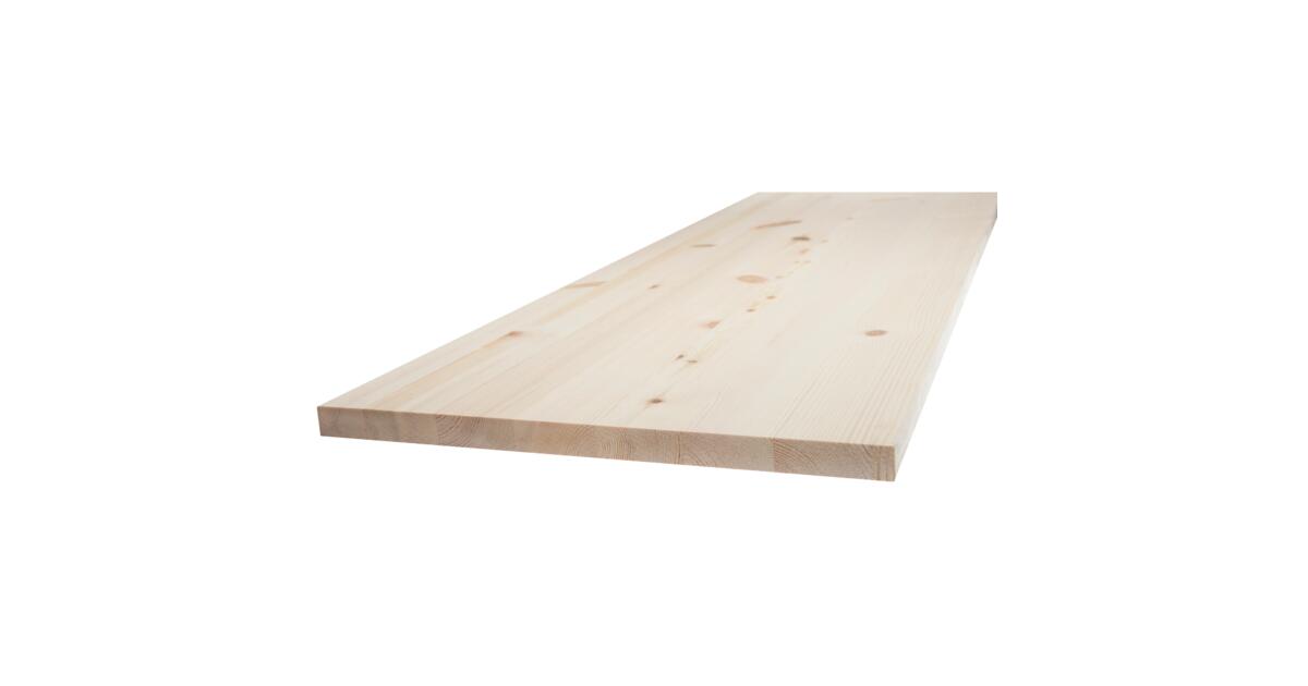 Protre Hobbyplate furu 18x600x2400 limt ubehandlet | Maxbo Proff