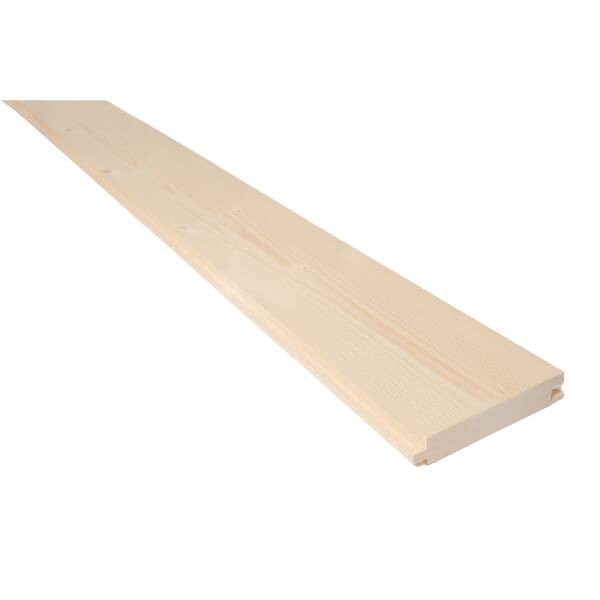 Standardsortiment Underpanel endepløyd ubehandlet gran/furu 21x120 mm ...