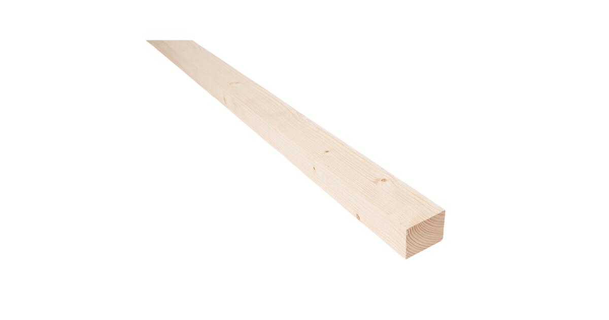 Standardsortiment Rekke justert ubehandlet gran/furu 36x48 mm klasse 1 ...