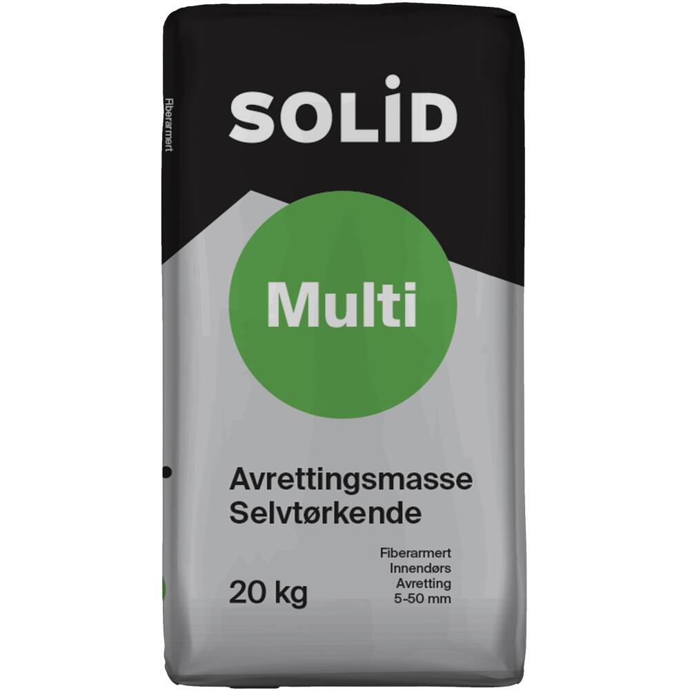Solid Avrettingsmasse multi 20kg | Maxbo Proff
