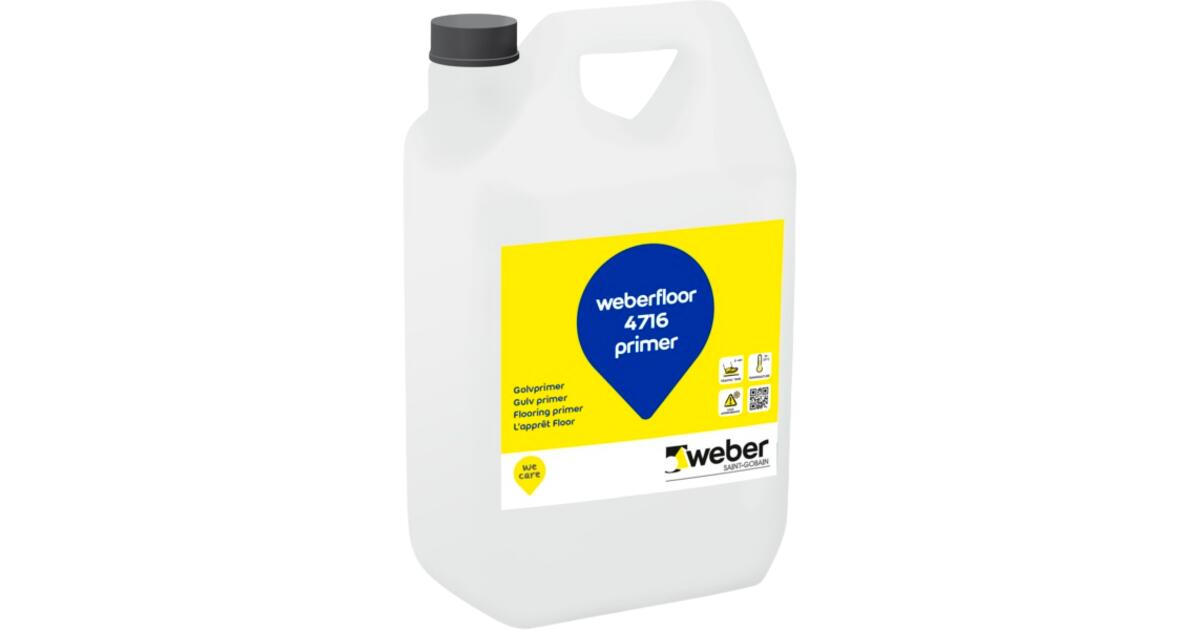 Weber Saint-Gobain Primer weber floor 4716 5l | Maxbo Proff
