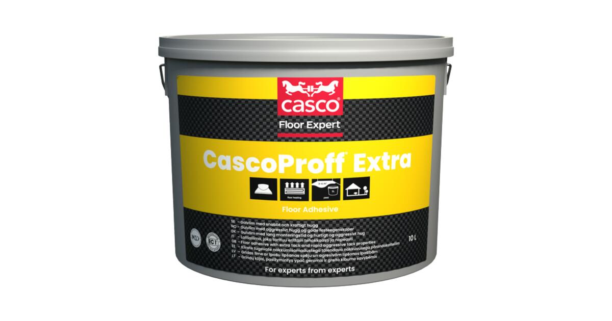 Casco Gulvlim proff extra 10 l floor expert | Maxbo Proff
